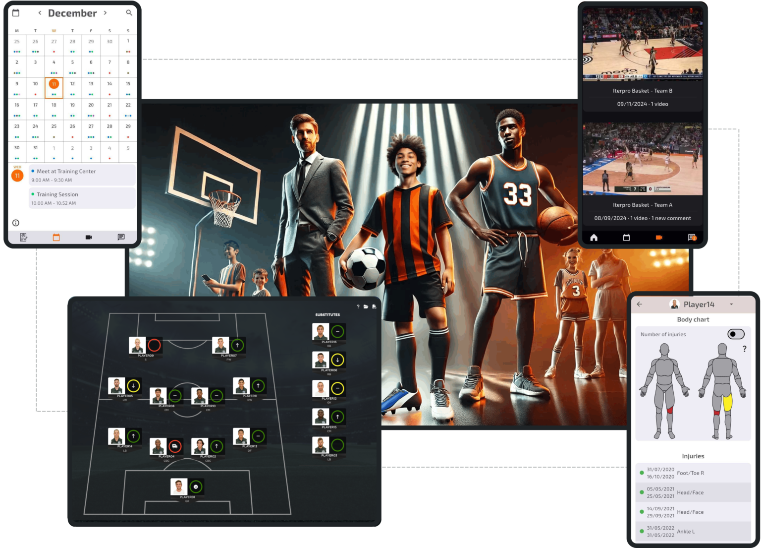 All-in-One Sports Data Platform for Seamless Team Management